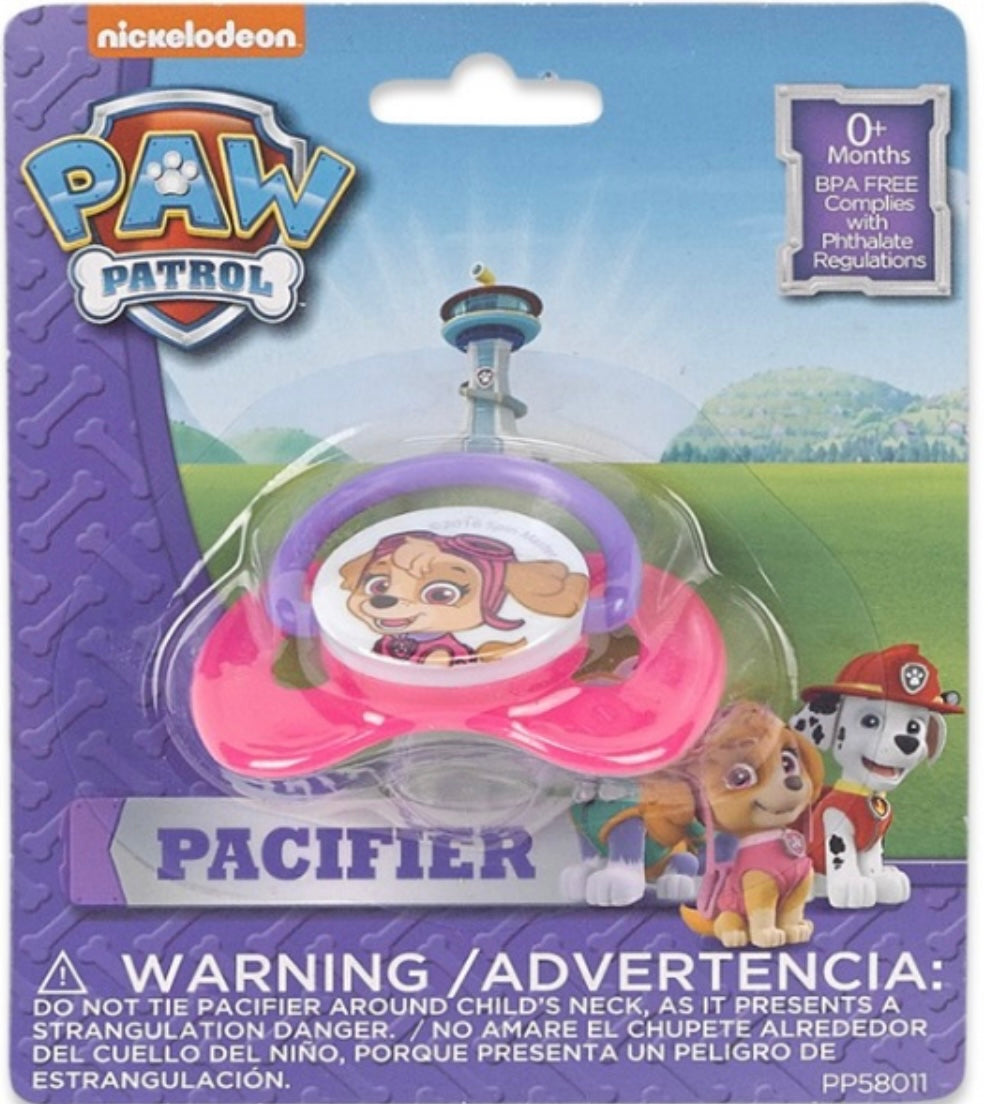 Paw Patrol Pacifier w/ Cover – All Kidz Xclusive